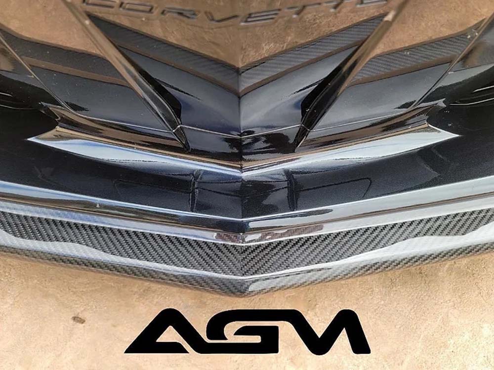 C8 Corvette AGM Corvette Visible Carbon Fiber Z51 Front – CorvetteGuys.com