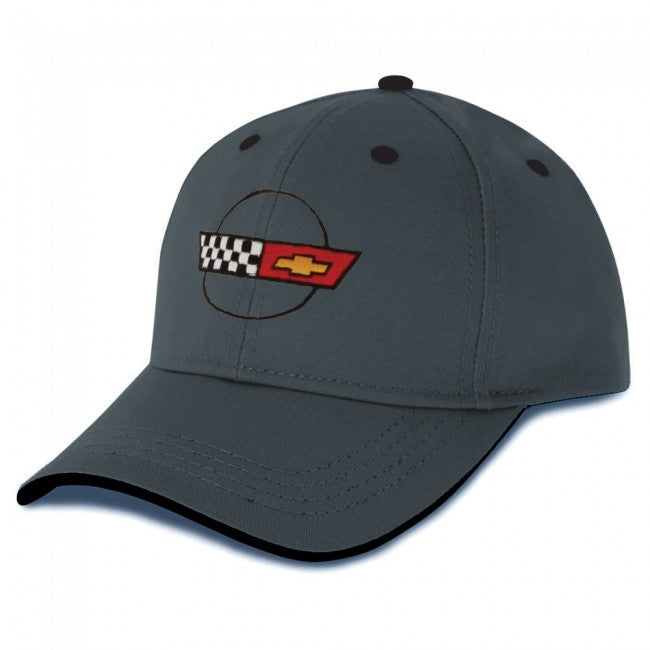 Corvette - Heritage Hat/Cap - Stone - Embroidered : 1984-1996 C4 ...