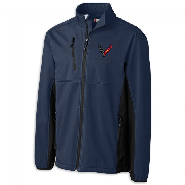 C8 Corvette Tech Stretch Softshell Jacket : Blue – CorvetteGuys.com