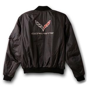 C7 Corvette - Aviator Jacket with C7 Emblem FREE Shipping |CorvetteGuys.com