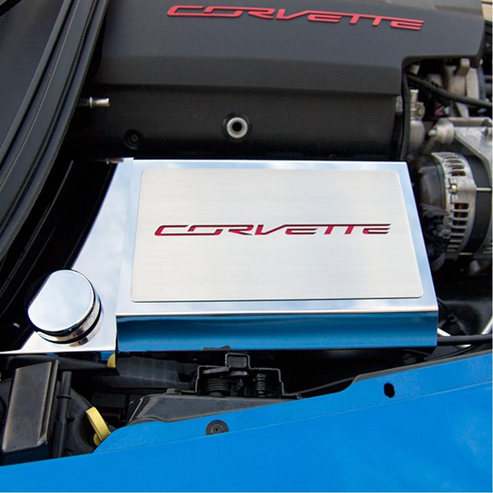 C7 Corvette Stingray Fuse Box Cover / "CORVETTE" Script Carbon Fiber ...