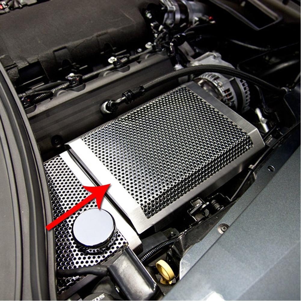 C7 Corvette Stingray Fuse Box Cover Brushed - Perforated FREE Shipping ...