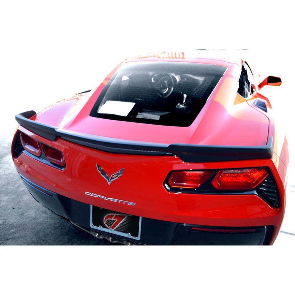 C7 Corvette Stingray GTX Rear Spoiler - Fiberglass FREE Shipping ...