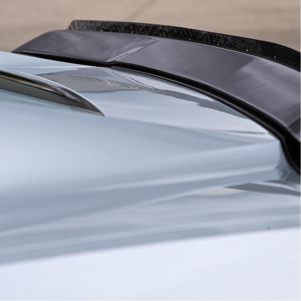 C7 Corvette Stingray Rear Spoiler with Adjustable Wicker - Carbon ...