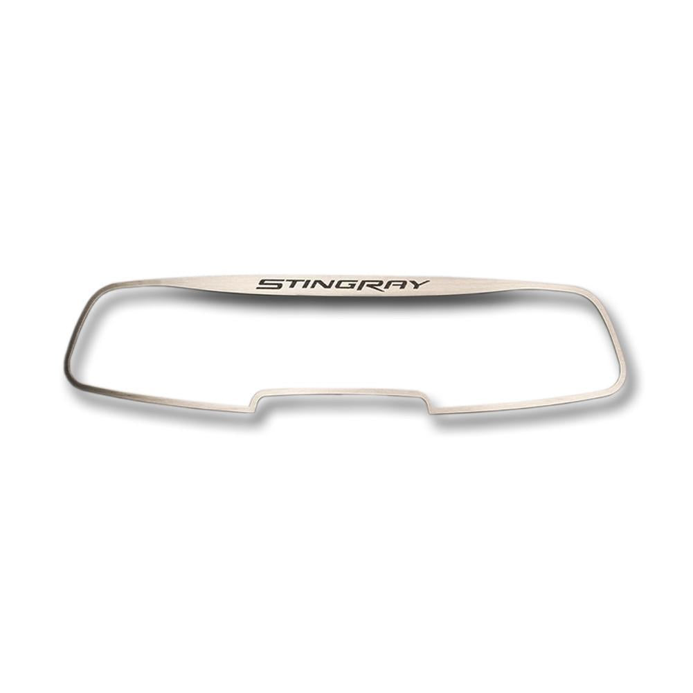 C7 Corvette Stingray Rear View Mirror Trim with "STINGRAY" Script ...