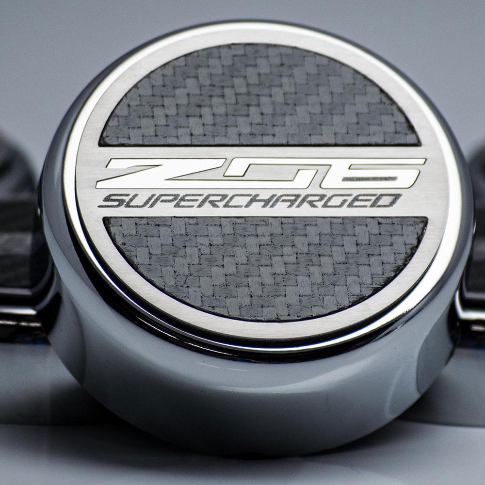 C7 Z06 Corvette Cap Cover Set - Chrome/Brushed/Carbon Fiber FREE ...