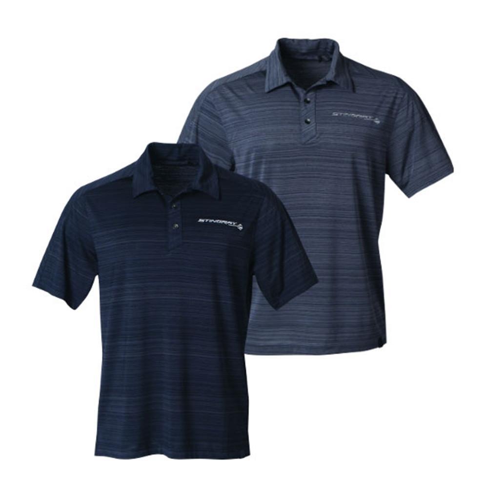 Corvette - Men's Elixir Ogio Polo - Blacktop, Petro Gray : C7 Stingray ...