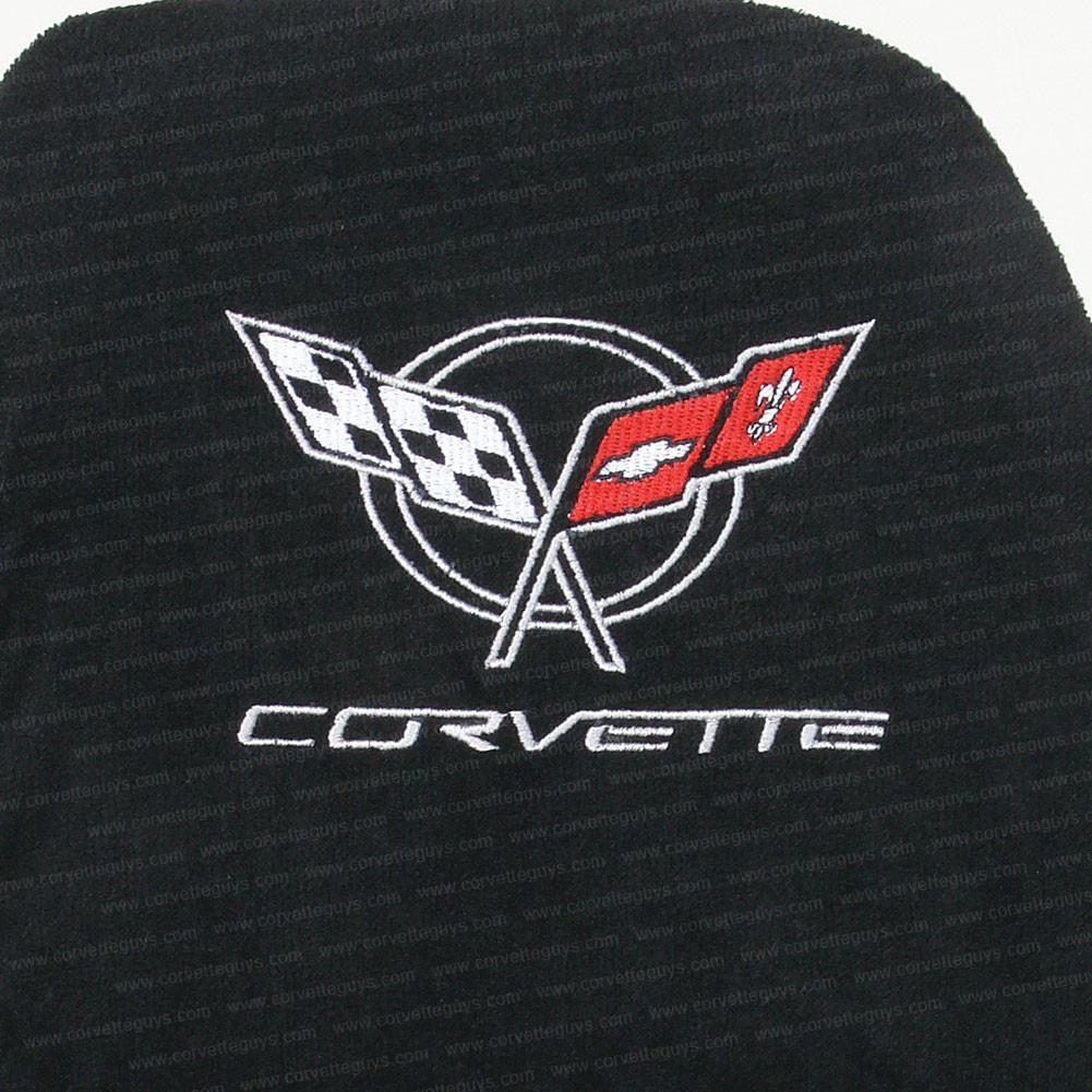 Corvette Center Console Cover - Embroidered Emblem - Seat Armour : FREE ...