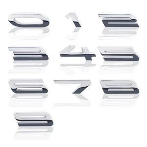 Corvette Custom HP Billet Chrome Badge - Numbers Only – CorvetteGuys.com