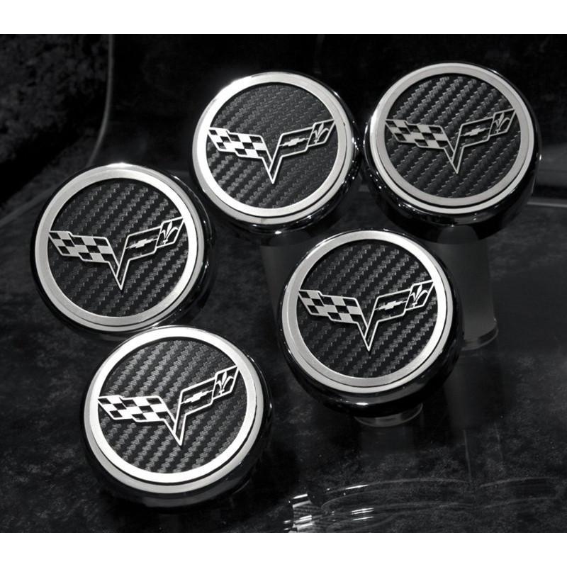 Corvette Engine Cap Cover Set - C6 GM Licensed Series – CorvetteGuys.com
