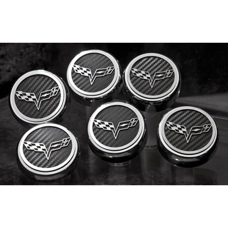 Corvette Engine Cap Cover Set - C6 GM Licensed Series FREE Shipping ...
