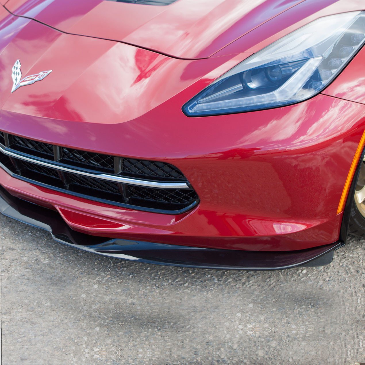 Corvette Front Splitter - ACS : C7 Stingray FREE Shipping |CorvetteGuys.com