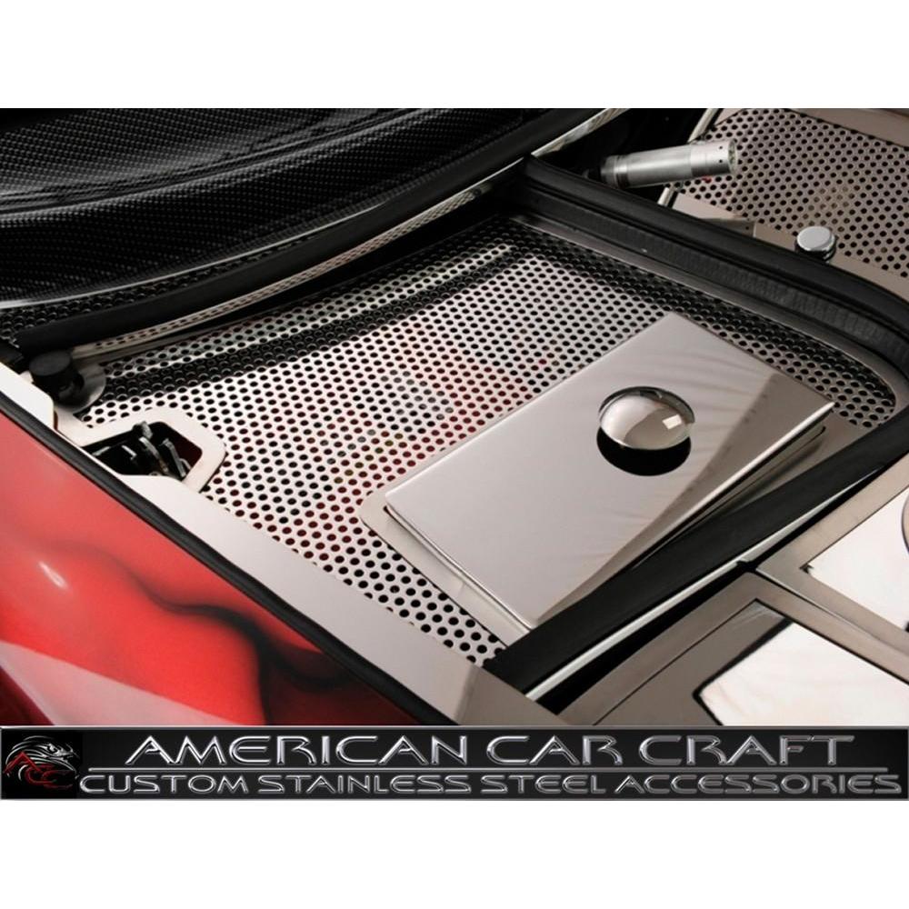 Corvette Fuse Box Cover - Perforated Stainless Steel : 1997-2004 C5 ...
