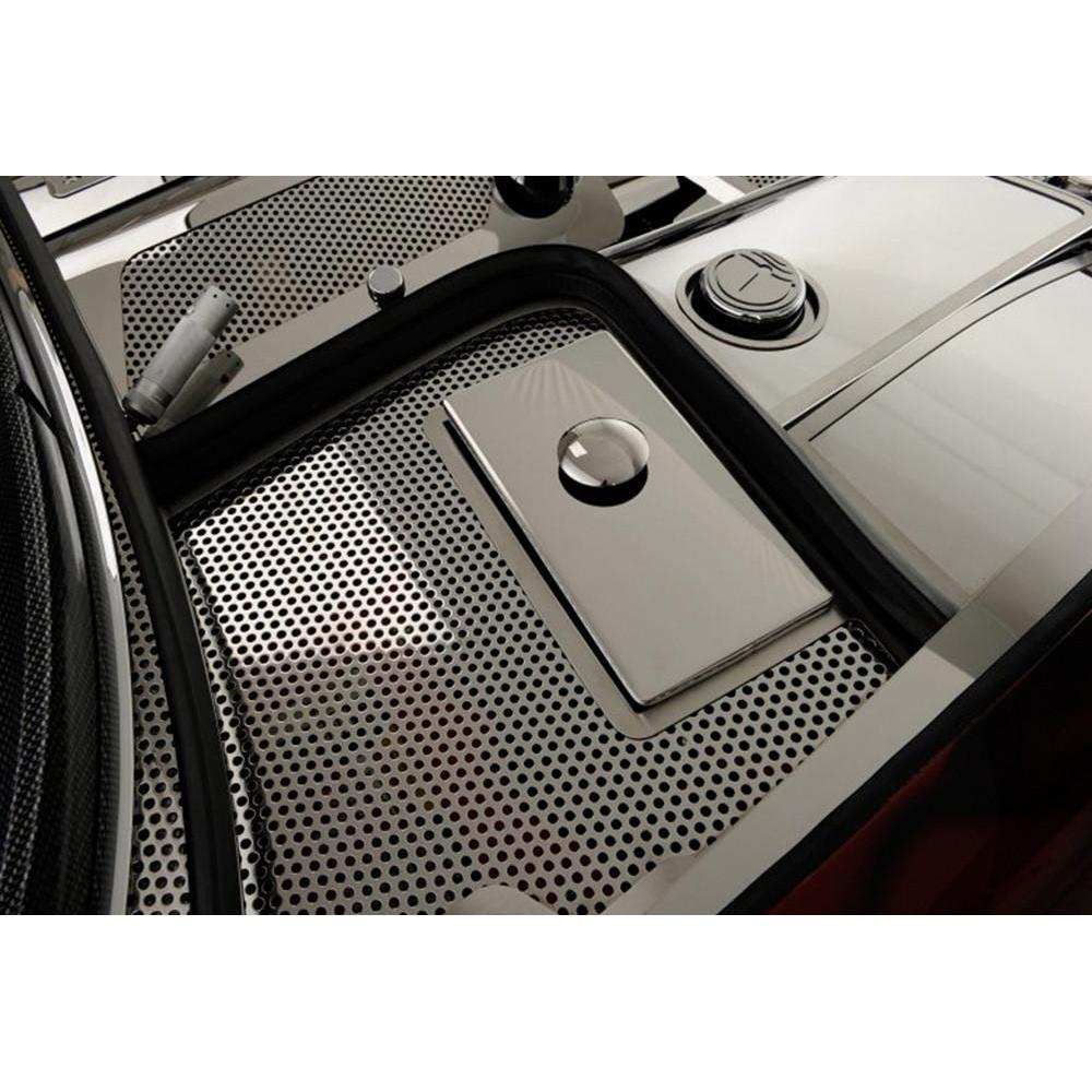Corvette Fuse Box Cover - Perforated Stainless Steel : 1997-2004 C5 ...