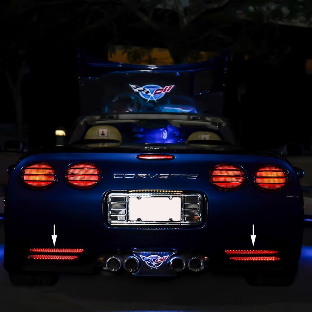 Corvette Rear Fascia Lower Vent LED Light Kit : 1997-2004 C5, Z06 FREE ...